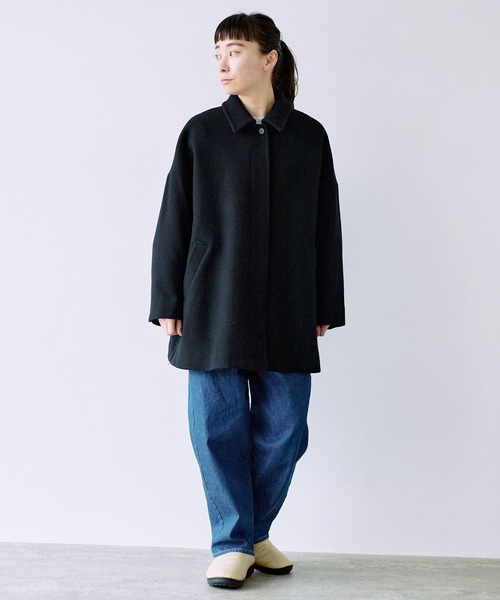 アウター レディース ウールスーパー100 ミドルレングス ステンコート 1701CO002242 :84063313:ZOZOTOWN ...