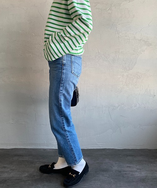 upperhights（アッパーハイツ） デニムパンツ 25 ブルー レディース