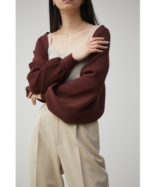 AZUL BY MOUSSY カーディガン SHORT KNIT BOLERO/ショートニットボレロ レディース : ZOZOTOWN Yahoo!店 - 通販 - Yahoo!ショッピング