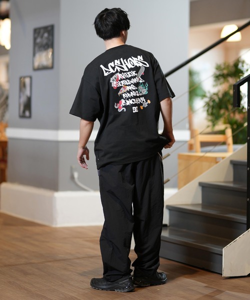 DC SHOES tシャツ DC/ディーシー 半袖 Tシャツ バックプリント オーバーサイズ 25 JUMBLE UP SS ...