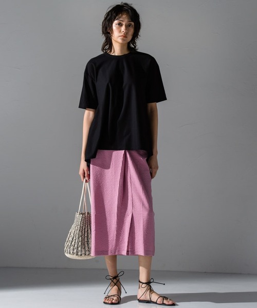 Yahoo!オークション - 「socolla」 タイトスカート S ピンク レディー...