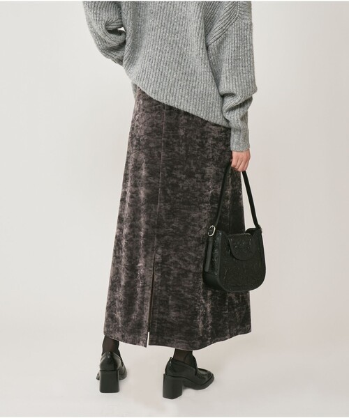 GRACE CONTINENTAL（グレースコンチネンタル） スカート クラッシュ