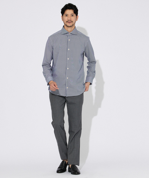 ABAHOUSE（アバハウス） シャツ 「FLEX SHIRTS / Dry Moment使用