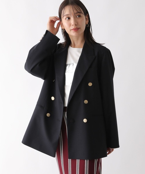 LEPSIM ジャケット テーラードジャケット Wブレストブレザー 130060 レディース : ZOZOTOWN Yahoo!店 - 通販 ...