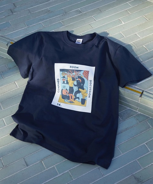 REBIRTH PROJECT 「REBIRTH PROJECT」 半袖Tシャツ MEDIUM ネイビー レディース : ZOZOTOWN ...