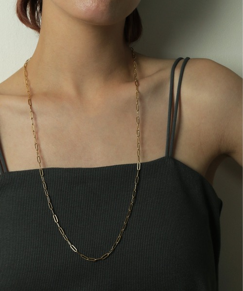 ORLEAN ネックレス 金属アレルギー対応 ロングアズキチェーンネックレス サージカルステンレス レディース : ZOZOTOWN Yahoo!店 - 通販 - Yahoo!ショッピング