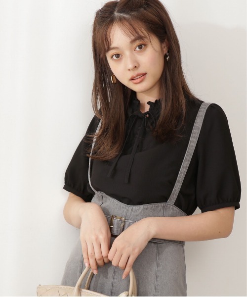 PROPORTION BODY DRESSING 「PROPORTION DRESSING」 半袖ブラウス SMALL ベージュ系その他 ...