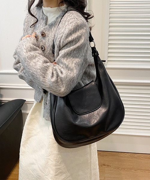 miniministore（ミニミニストア） トートバッグ ホーボーバッグ黒