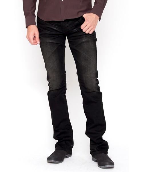 TORNADO MART（トルネードマート） ジーンズ TORNADO MART∴ダークアクアシューカットデニム メンズ : ZOZOTOWN Yahoo!店 - 通販 - Yahoo!ショッピング