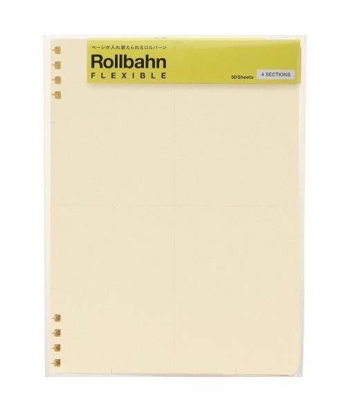 Rollbahn FLEXIBLE 手帳 ロルバーン フレキシブル リフィルA5 3点セット（TO DO/4分割/方眼） : ZOZOTOWN Yahoo!店 - 通販 - Yahoo!ショッピング