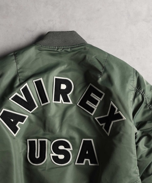 AVIREX ma1 ma-1 「AVIREX」MA-1 ビッグロゴ メンズ : ZOZOTOWN Yahoo!店 - 通販 - Yahoo!ショッピング