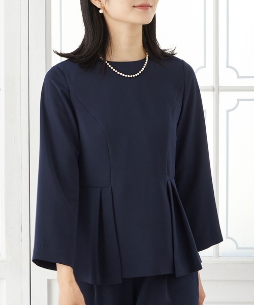 AIMER 「AIMER」 7分袖ブラウス LARGE ネイビー レディース : ZOZOTOWN Yahoo!店 - 通販 - Yahoo!ショッピング