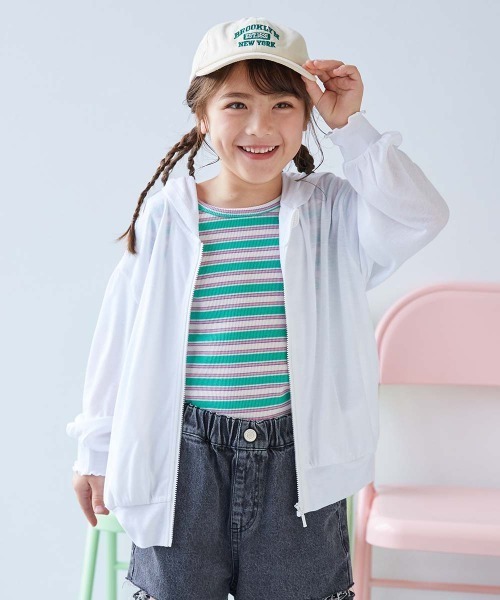 devirock パーカー UVカット ドロップショルダーパーカー キッズ : ZOZOTOWN Yahoo!店 - 通販 - Yahoo!ショッピング