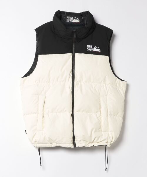 FIRST DOWN ダウンベスト ベスト 「FIRST DOWN」BUBBLE VEST MICROFT 「F742004」 メンズ : ZOZOTOWN Yahoo!店 - 通販 ...