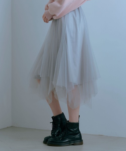 Yahoo!オークション - 「Lil Ambition」 ロングスカート FREE カーキ ...