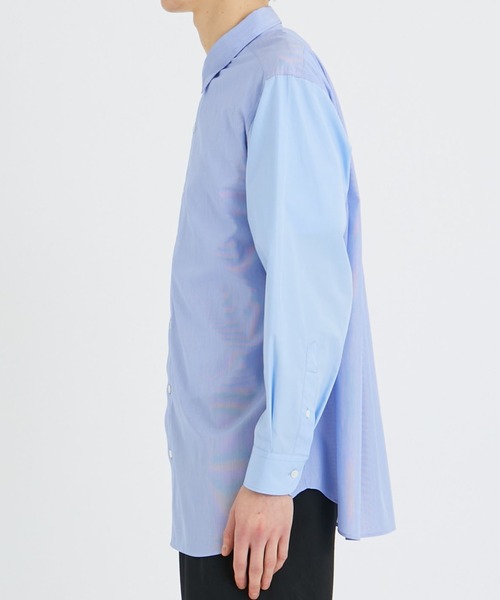 soe シャツ STUDIOUS別注 switching shirts メンズ : ZOZOTOWN Yahoo!店 - 通販 - Yahoo!ショッピング