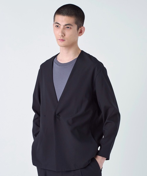 STUDIOUS 「STUDIOUS」 ジャケット 1 ブラック メンズ : ZOZOTOWN Yahoo!店 - 通販 - Yahoo!ショッピング