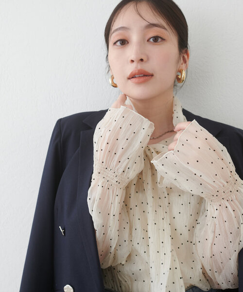 natural couture 「natural couture」 長袖ブラウス FREE ブラック レディース : ZOZOTOWN ...