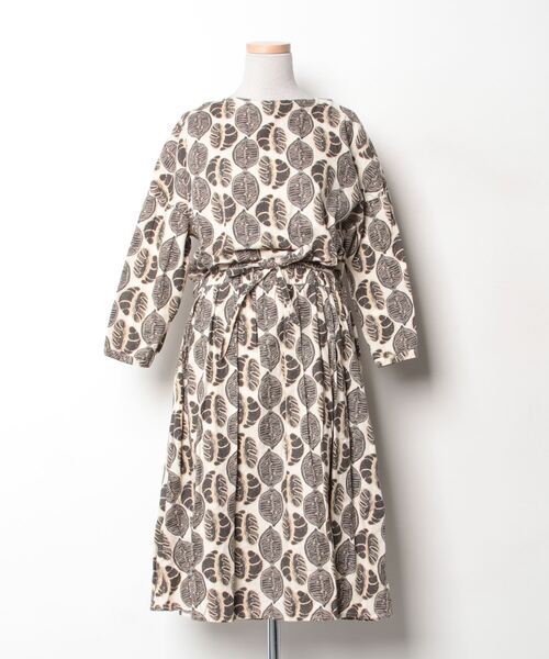 chambre de charme 「chambre charme」 長袖ワンピース FREE ベージュ レディース : ZOZOTOWN Yahoo!店 - 通販 - Yahoo!ショッピング