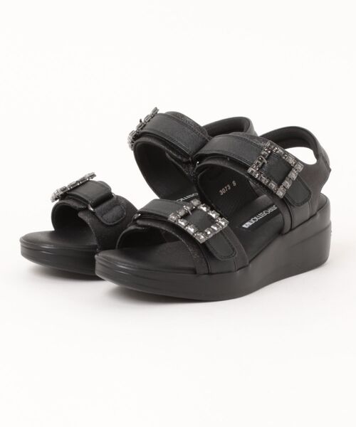 Composition9 サンダル ビジューバックルコンフォートサンダル レディース : ZOZOTOWN Yahoo!店 - 通販 - Yahoo!ショッピング