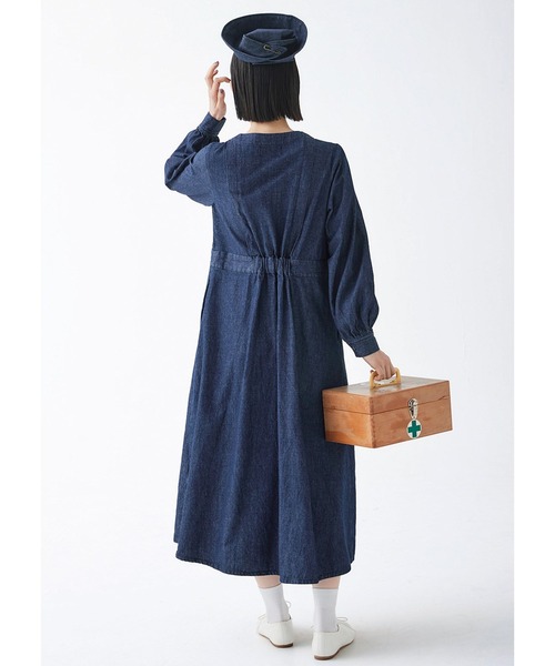 Sunny clouds 「Sunny clouds」 長袖ワンピース MEDIUM インディゴブルー レディース : ZOZOTOWN Yahoo!店 - 通販 - Yahoo!ショッピング