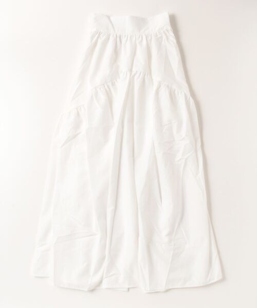 Yahoo!オークション - 「VANNIE U」 フレアスカート FREE ホワイト レ...