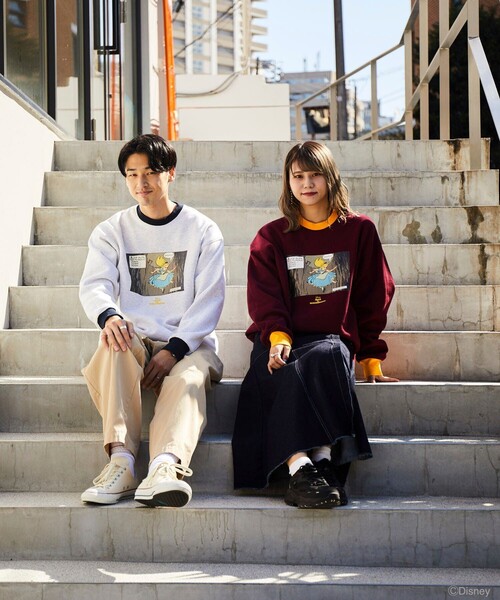 Yahoo!オークション - 「FREAK'S STORE」 「Disney」長袖Tシャツ LARGE...