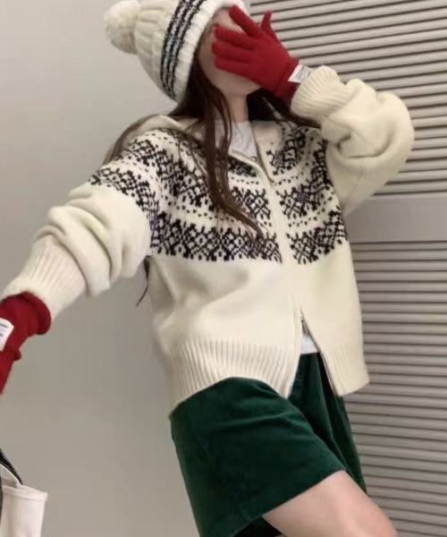 LADY LIKE（レディライク） ニット セーター 「秋冬新作」ノルディック