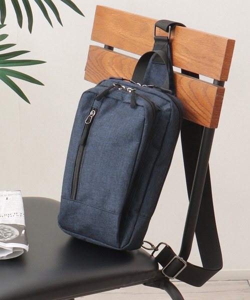 ikka ウエストポーチ 「雑誌MonoMax5月号掲載」メランジスクエアボディバッグ メンズ : ZOZOTOWN Yahoo!店 - 通販 - Yahoo!ショッピング