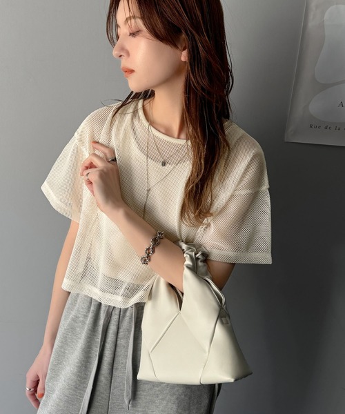 Java tシャツ 「JaVaジャバコラボ」大人スポーティーに魅せる。バックプリントインナーセットレイヤードメッシュトップス（半袖） レディース : ZOZOTOWN Yahoo!店 - 通販 ...