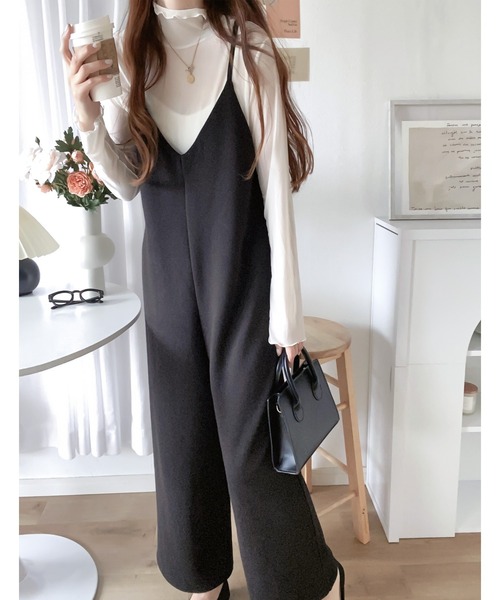 「classicalelf」 オールインワン X-LARGE ブラック レディース : 89472332 : ZOZOTOWN Yahoo!店 - 通販 - Yahoo!ショッピング