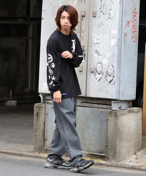 SEQUENZE tシャツ 「SEQUENZ/シークエンズ」O.G COLLAGE PUFF PT L/S TEE / フォトコラージュ パフ プリント 長袖 Tシャツ : ZOZOTOWN ...
