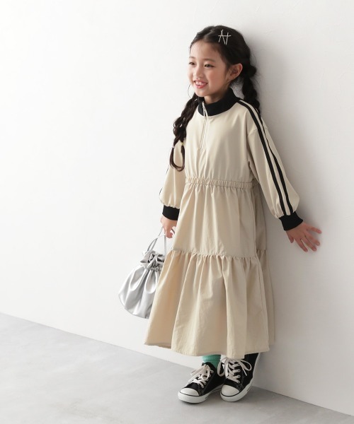 Yahoo!オークション - 「devirock」 「KIDS」長袖ワンピース 160cm ス...