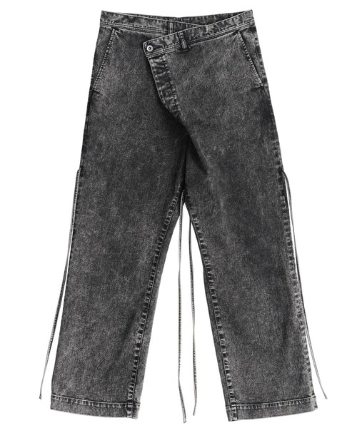 SHAREEF 「SHAREEF」 加工デニムパンツ 1 ブラック メンズ : ZOZOTOWN Yahoo!店 - 通販 - Yahoo!ショッピング