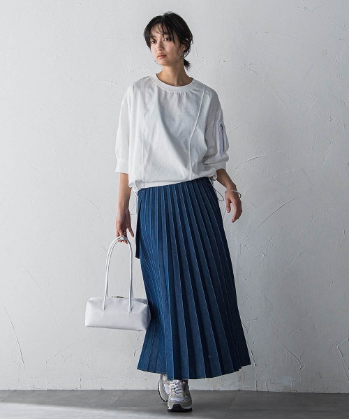 MAYSON GREY tシャツ 「WEB限定」ワークポケット付きドッキングプルオーバー「洗濯機で洗える」 レディース : ZOZOTOWN Yahoo!店 - 通販 - Yahoo!ショッピング
