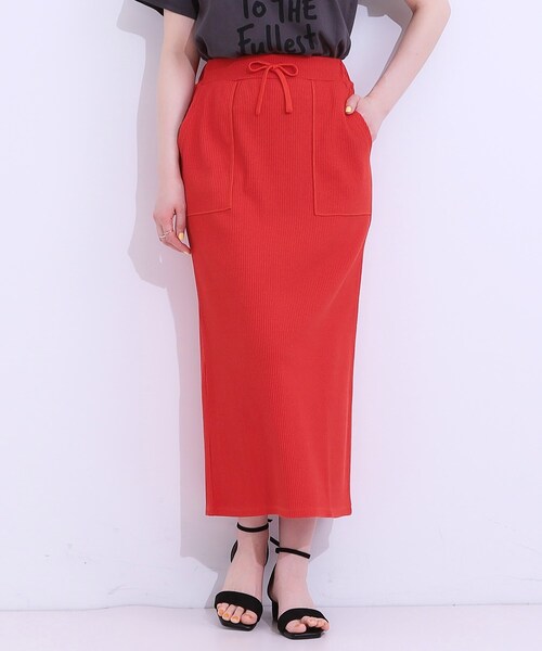 Cutie Blonde スカート 「S-LL」ウエストゴムで楽ちん カットリブナロースカート : ZOZOTOWN Yahoo!店 - 通販 - Yahoo!ショッピング