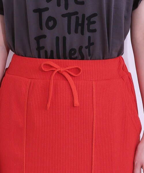 Cutie Blonde スカート 「S-LL」ウエストゴムで楽ちん カットリブナロースカート : ZOZOTOWN Yahoo!店 - 通販 - Yahoo!ショッピング