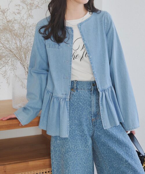 KOBE LETTUCE 「KOBE LETTUCE」 デニムジャケット M ライトブルー レディース : ZOZOTOWN Yahoo!店 - 通販 - Yahoo!ショッピング