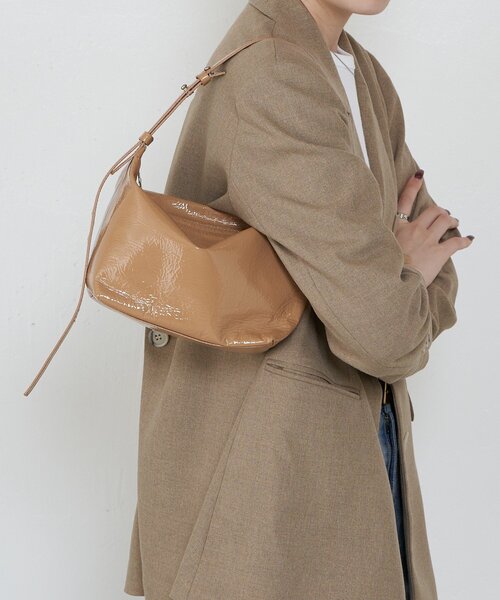 russet（ラシット） ショルダーバッグ バッグ エナメルワンショルダー