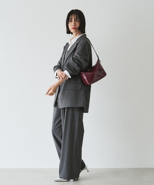 russet（ラシット） ショルダーバッグ バッグ エナメルワンショルダー