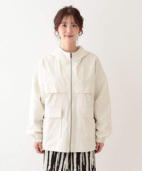 Cutie Blonde（キューティーブロンド） ブルゾン アウター 「撥水／S-LL」BIGポケット フーディブルゾン レディース : ZOZOTOWN Yahoo!店 - 通販 ...