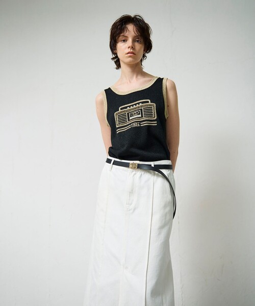 GRACE CONTINENTAL 「GRACE CONTINENTAL」 ノースリーブトップス 36 ブラック レディース : ZOZOTOWN Yahoo!店 - 通販 - Yahoo ...