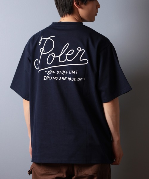 POLeR tシャツ 「ムラサキスポーツ限定」POLER/ポーラー 半袖Tシャツ ビッグシルエット 吸湿速乾 259MCV0014 メンズ レディース : ZOZOTOWN Yahoo!店 ...