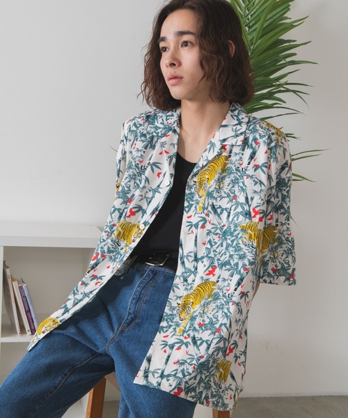 シャツ ブラウス メンズ ∴WEGO/別注HOOKANO アロハシャツ :72929340:ZOZOTOWN Yahoo!店 - 通販 - Yahoo!ショッピング