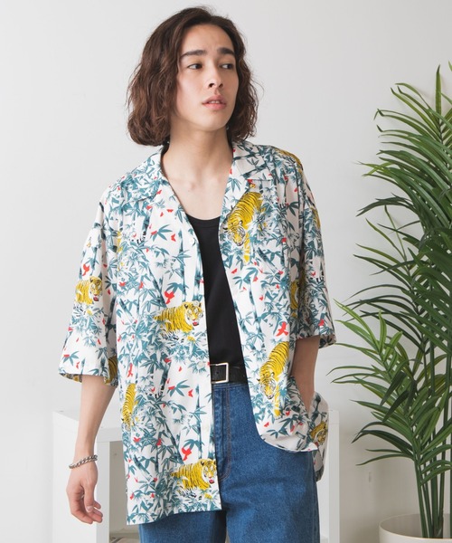 WEGO シャツ ∴WEGO/別注HOOKANO アロハシャツ メンズ レディース : ZOZOTOWN Yahoo!店 - 通販 - Yahoo!ショッピング