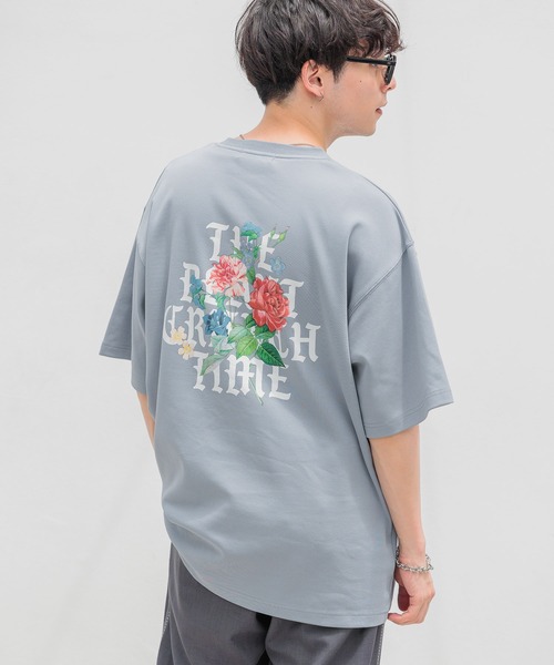 RAGEBLUE tシャツ スムースフラワーフォトプリント/オーバーTシャツ メンズ : ZOZOTOWN Yahoo!店 - 通販 - Yahoo!ショッピング