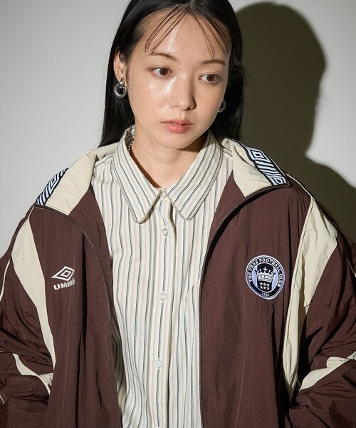 FREAK'S STORE 「FREAK'S STORE」 「UMBRO」ジップアップブルゾン ONE SIZE ブラウン レディース : ZOZOTOWN Yahoo!店 - 通販 ...