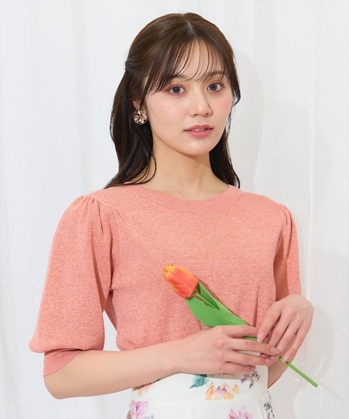 WILLSELECTION ニット セーター 2WAYリボンラメニットプルオーバー レディース : ZOZOTOWN Yahoo!店 - 通販 - Yahoo!ショッピング