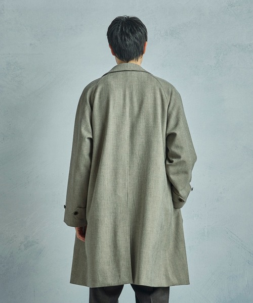 MEN'S BIGI（メンズビギ） ステンカラーコート コート ヘリンボーン