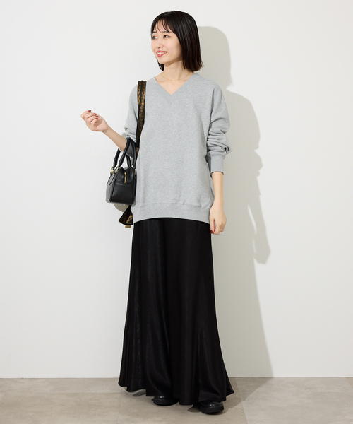 SLOBE IENA（スローブイエナ） トレーナー スウェット Vネックビック